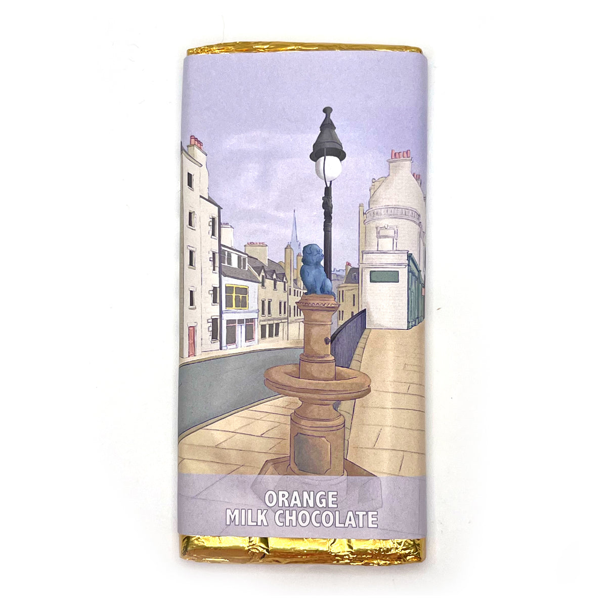 Orange Milk Chocolate Bar | Neon Magpie