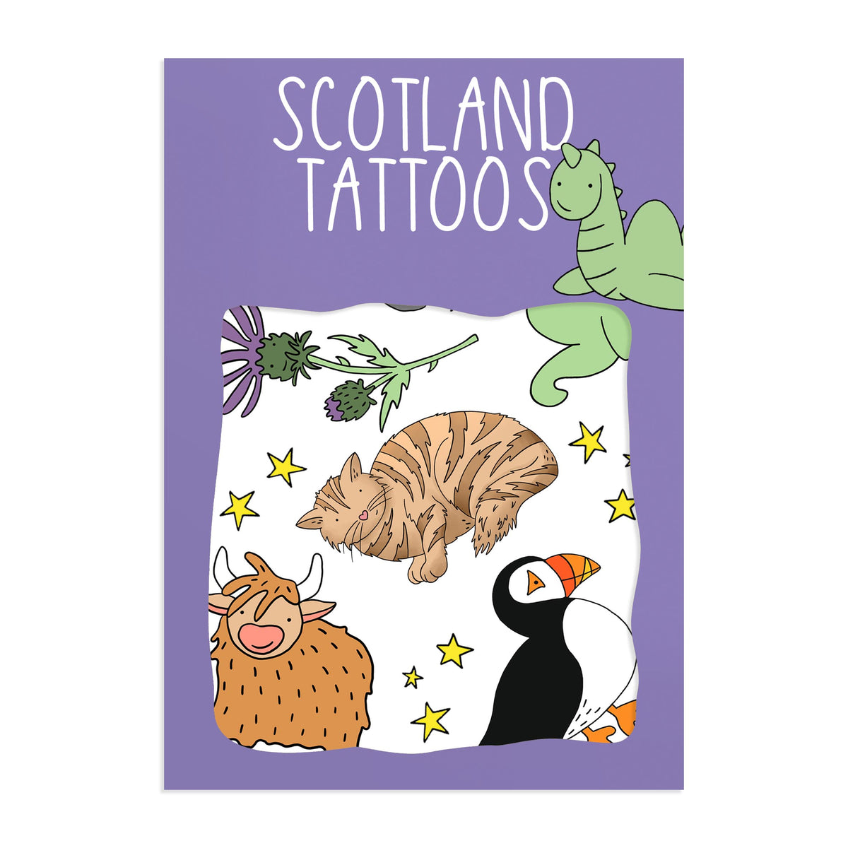 Scotland Transfer Tattoos | Neon Magpie